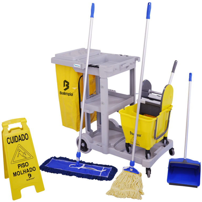 KIT CARRO FUNCIONAL AMÉRICA COMPLETO BRALIMPIA – Assulba loja dos ...
